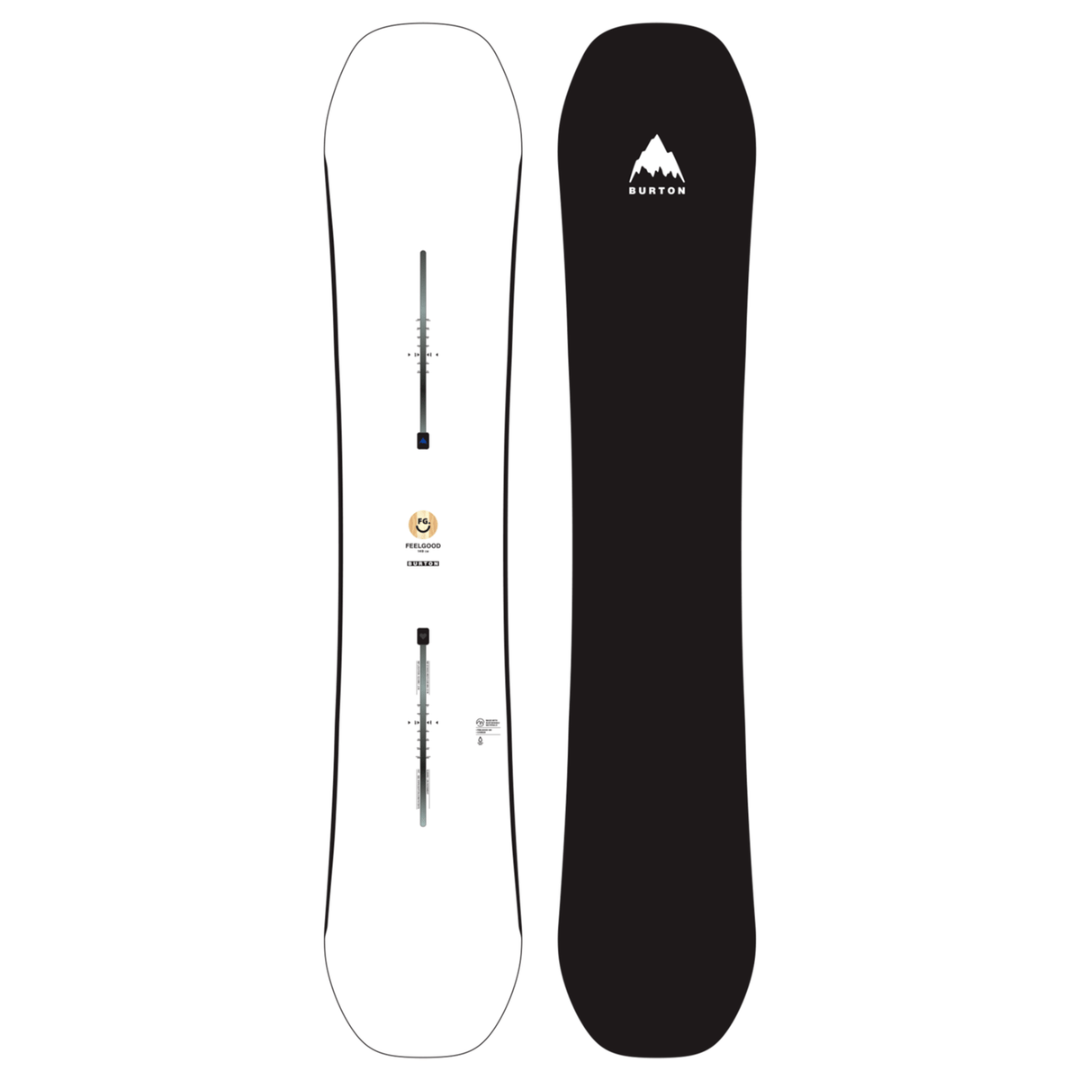 Burton Women's Feelgood Snowboard 2024 White – Comor - Go Play Outside