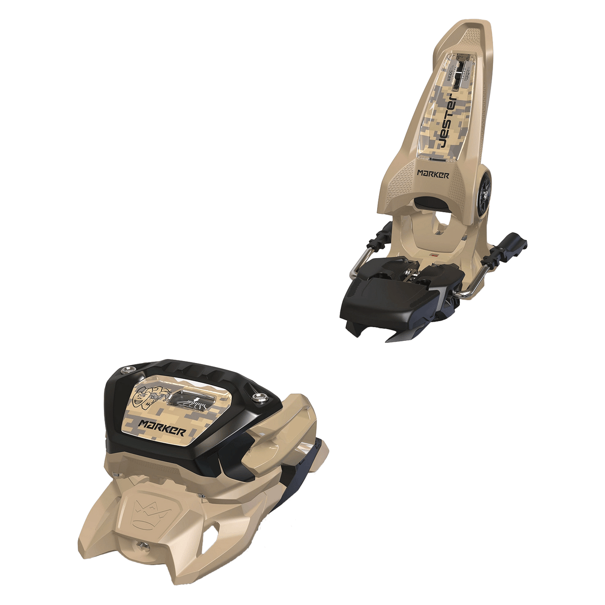 Marker Jester 18 Pro ID Ski Binding 2024 Tan – Comor - Go Play Outside