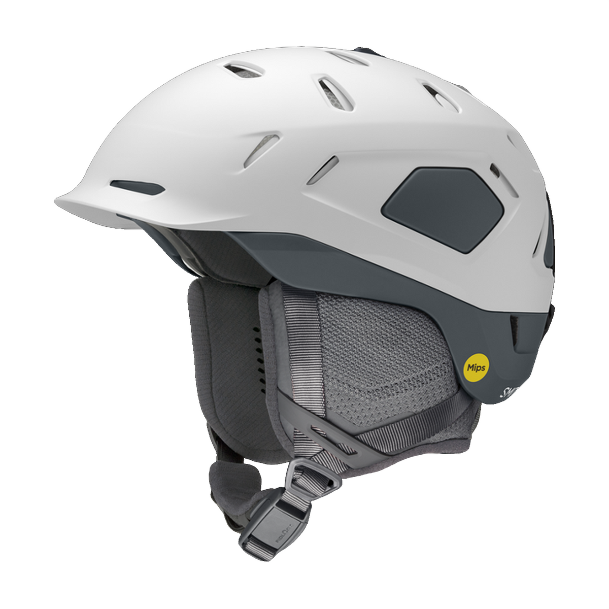 Smith Nexus MIPS Round Contour Fit Helmet Matte White/Slate – Comor ...