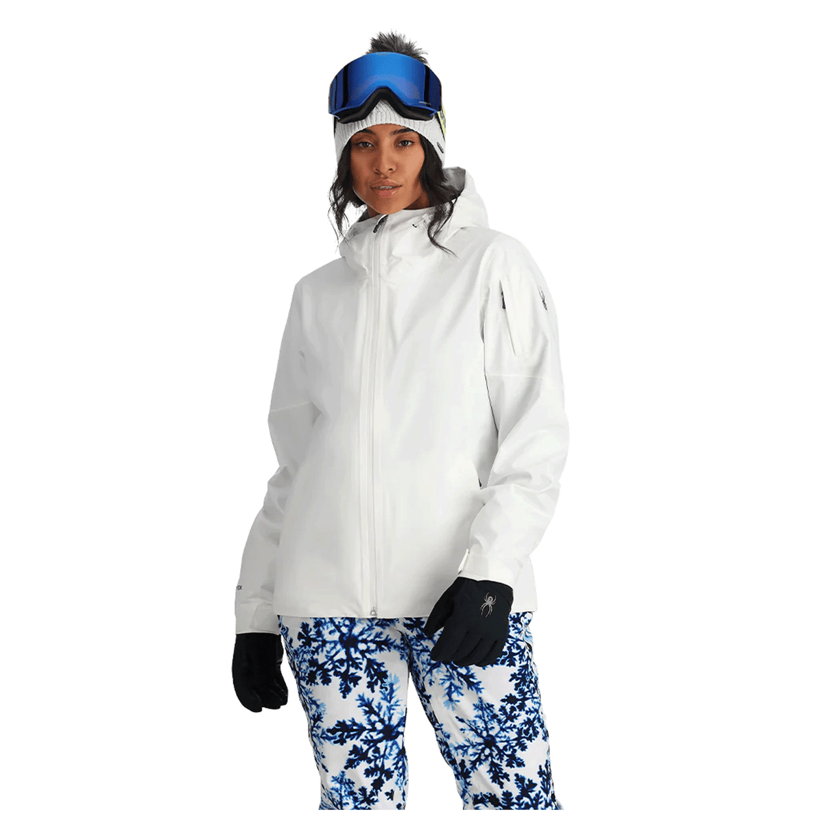 Spyder Women's Volt Shell Gore-tex Jacket 2024 White – Comor - Go Play ...