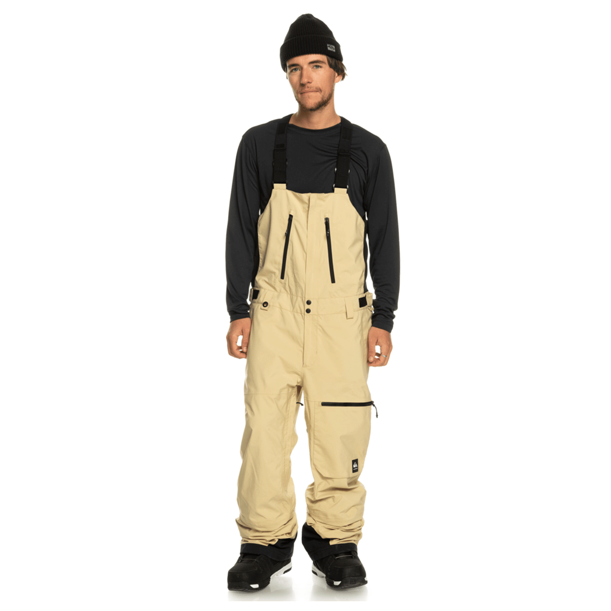 Quiksilver Men's Altostratus Stretch Gore-tex Bib Pant 2024 Pale Khaki ...