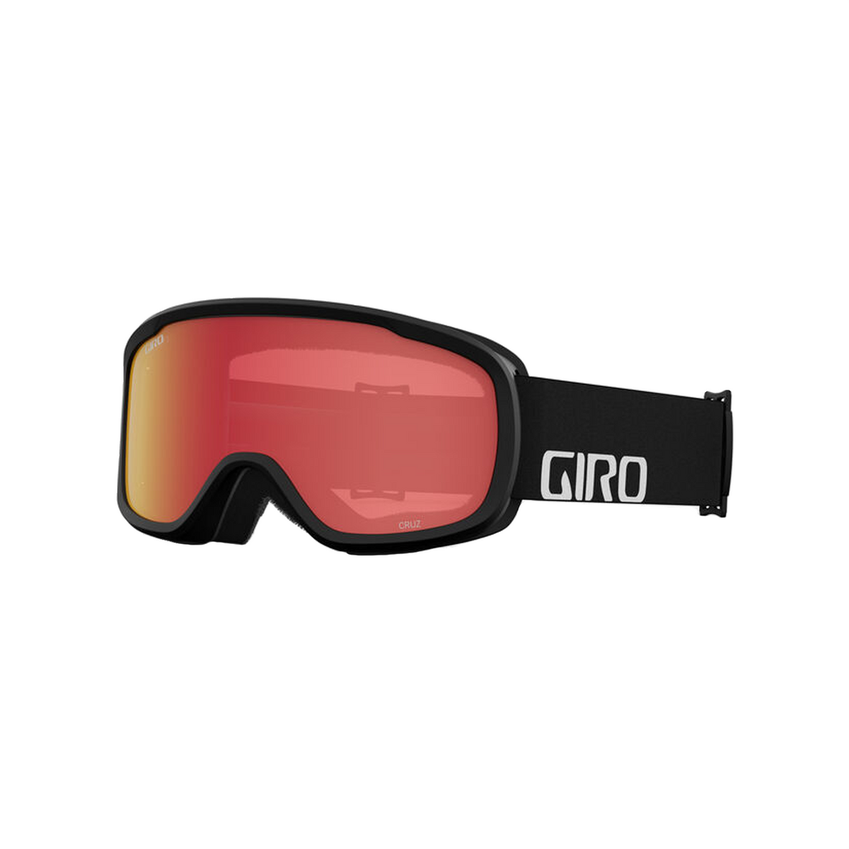 Giro Kids Cruz Goggles Black Wordmark/Amber Scarlet – Comor - Go Play ...