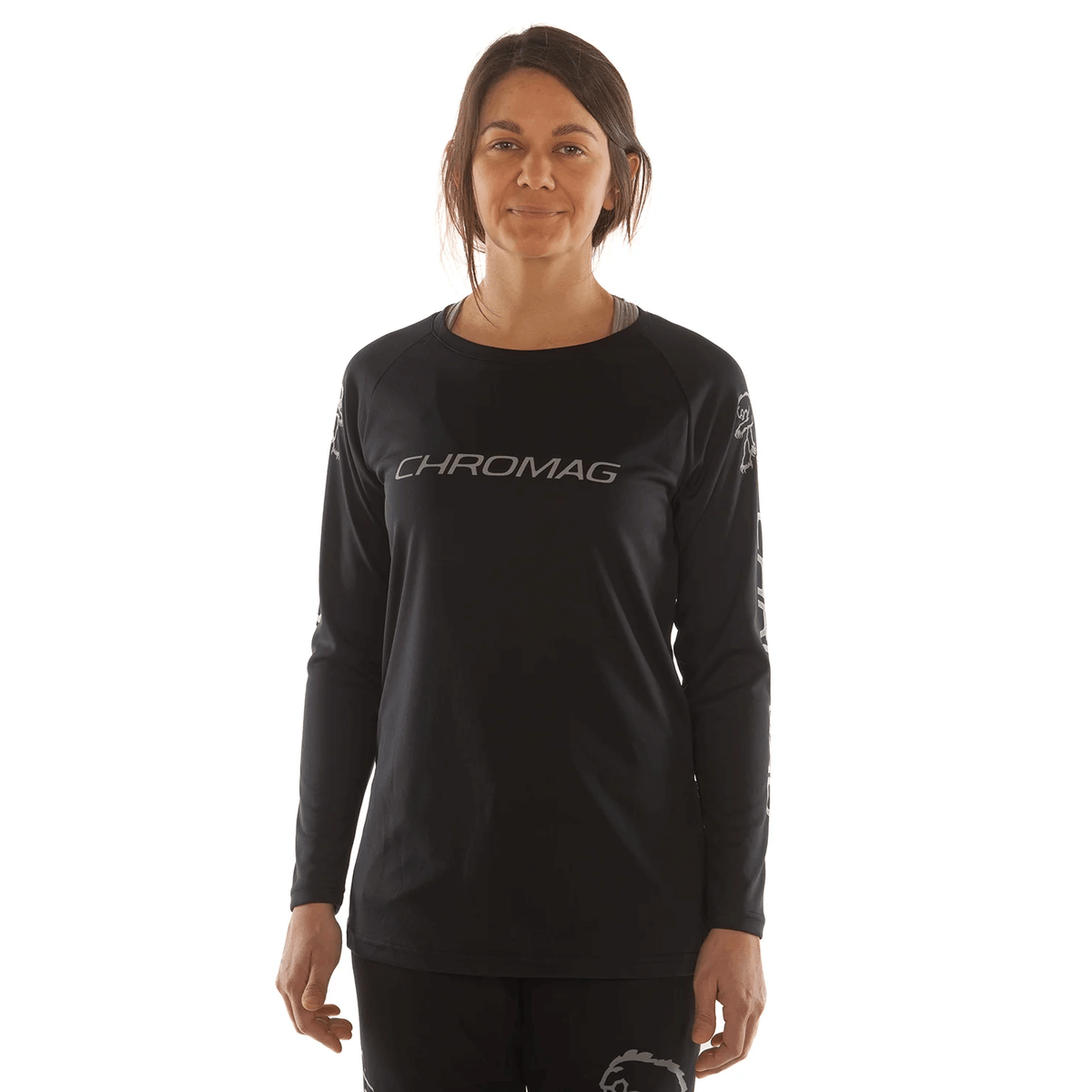 Chromag Women's Dominion Jersey 2024 Start Black/Grey – Comor - Go Play ...