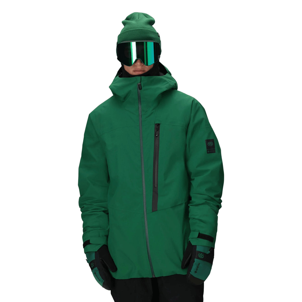 686 Men's Gore-Tex Gt Thermagraph Jacket 2026 Emerald Green – Comor ...