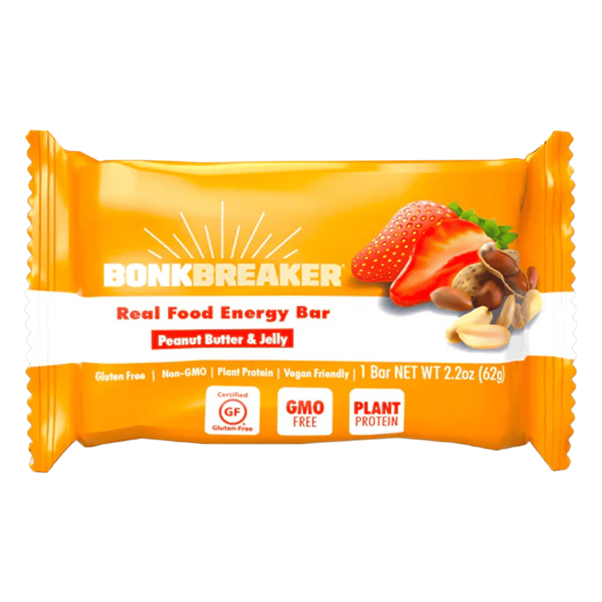 Bonk Breaker Nutrition Bar Peanut Butter & Jelly – Comor - Go Play Outside