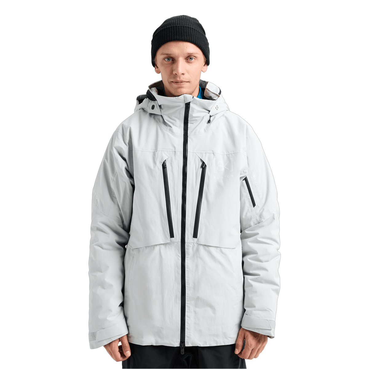 Burton Men's [ak] Lz Gore‑Tex 2L Down Jacket 2026 Gray Cloud – Comor ...
