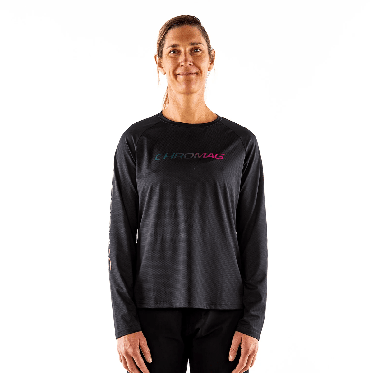 Chromag Women's Dominion Jersey Start Black/Gradient – Comor - Go Play ...