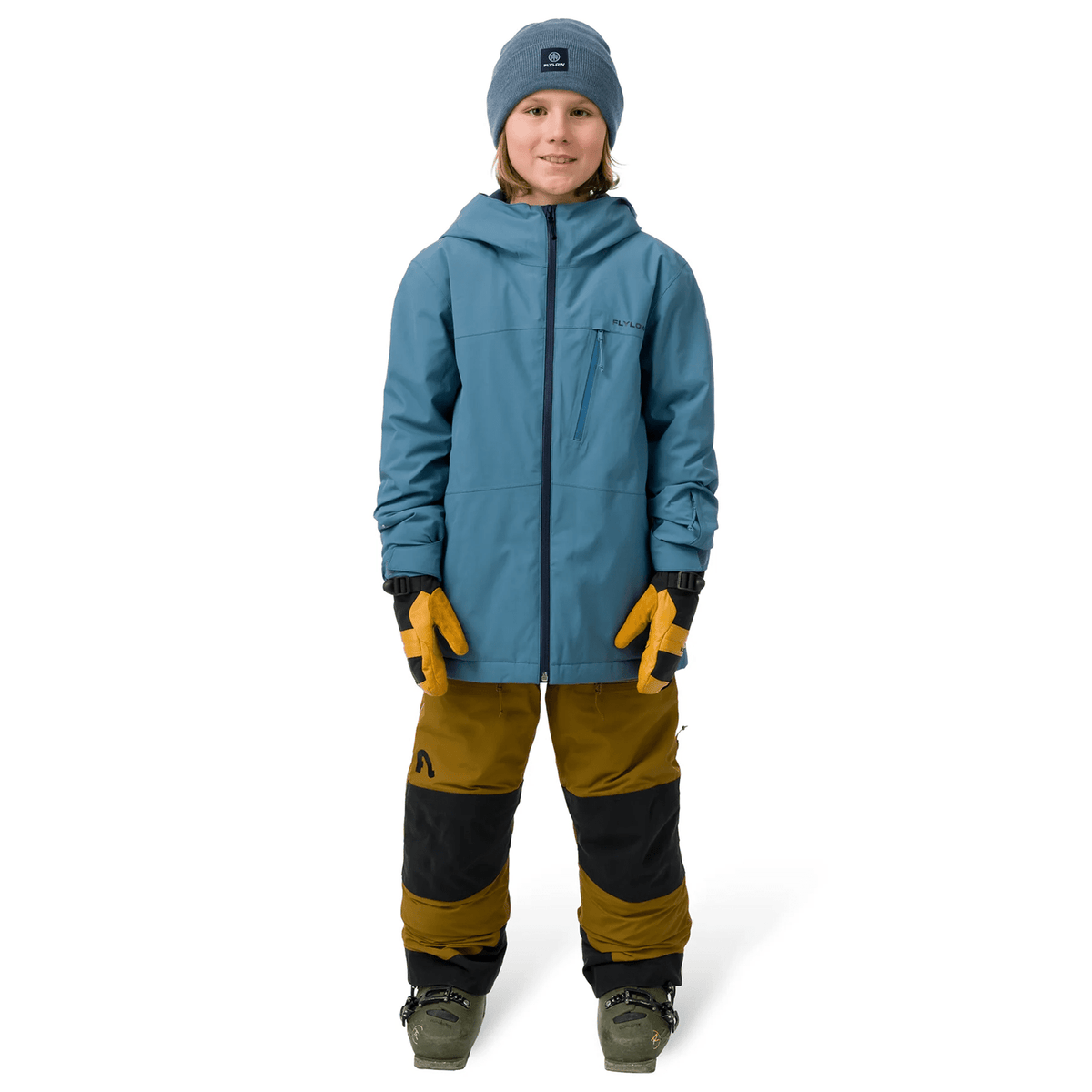 Flylow Kids Youth Explorer Jacket 2026 Ocean – Comor - Go Play Outside