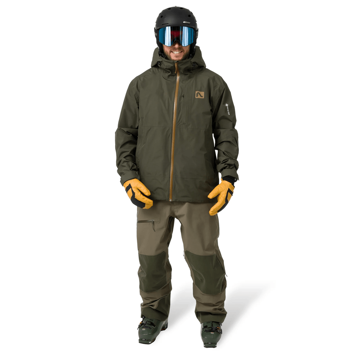 Flylow Men's Dante Gore-tex Jacket 2026 Evergreen/Rye – Comor - Go Play ...