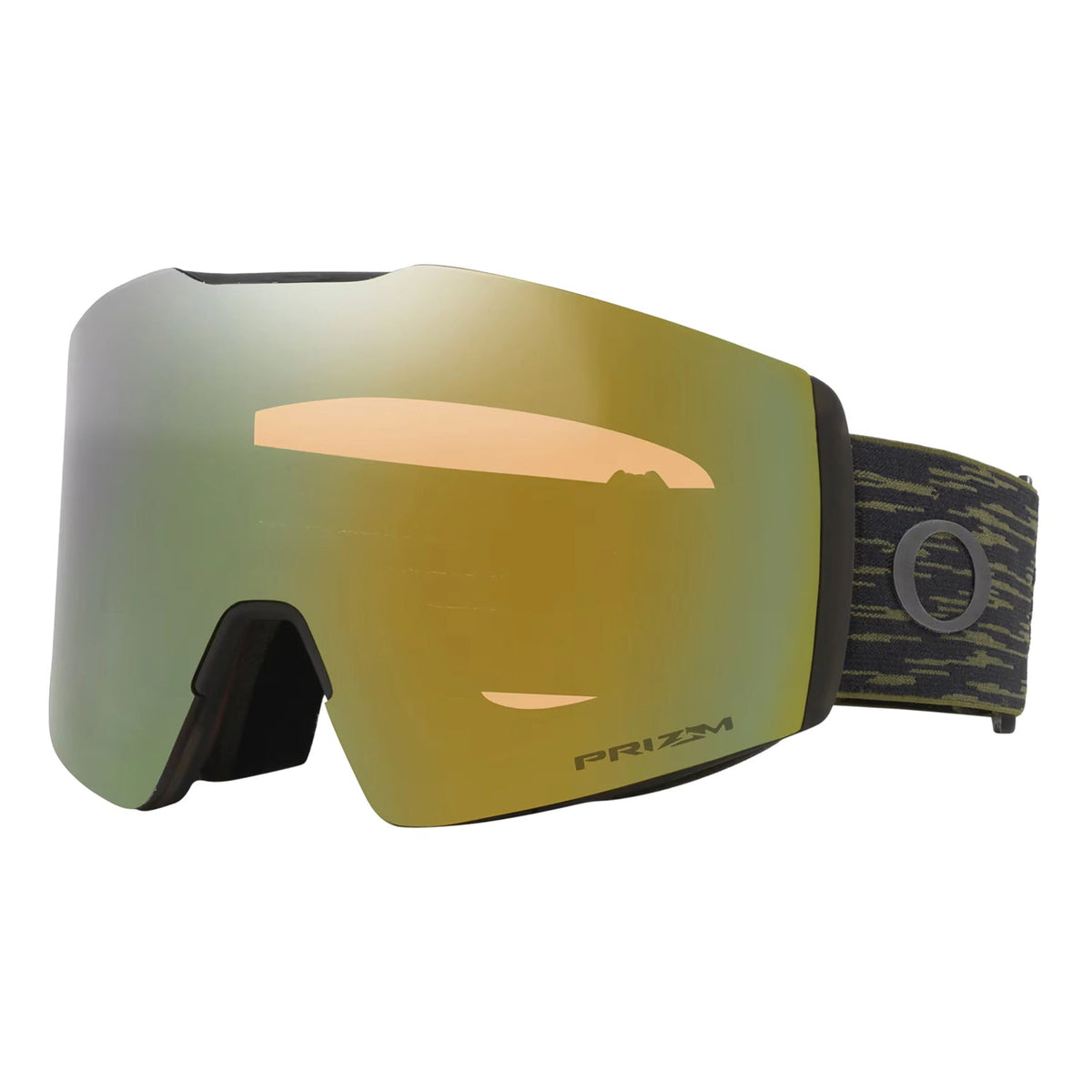 Oakley Fall Line L Goggles Dark Brush Swirl/Prizm Snow Sage Gold ...