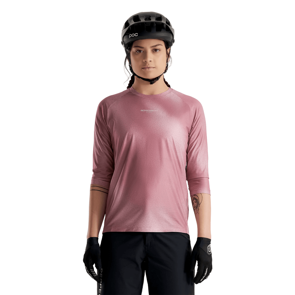 Peppermint Women's Trail 3/4 Jersey Blend Blush – Comor - Go Play Outside