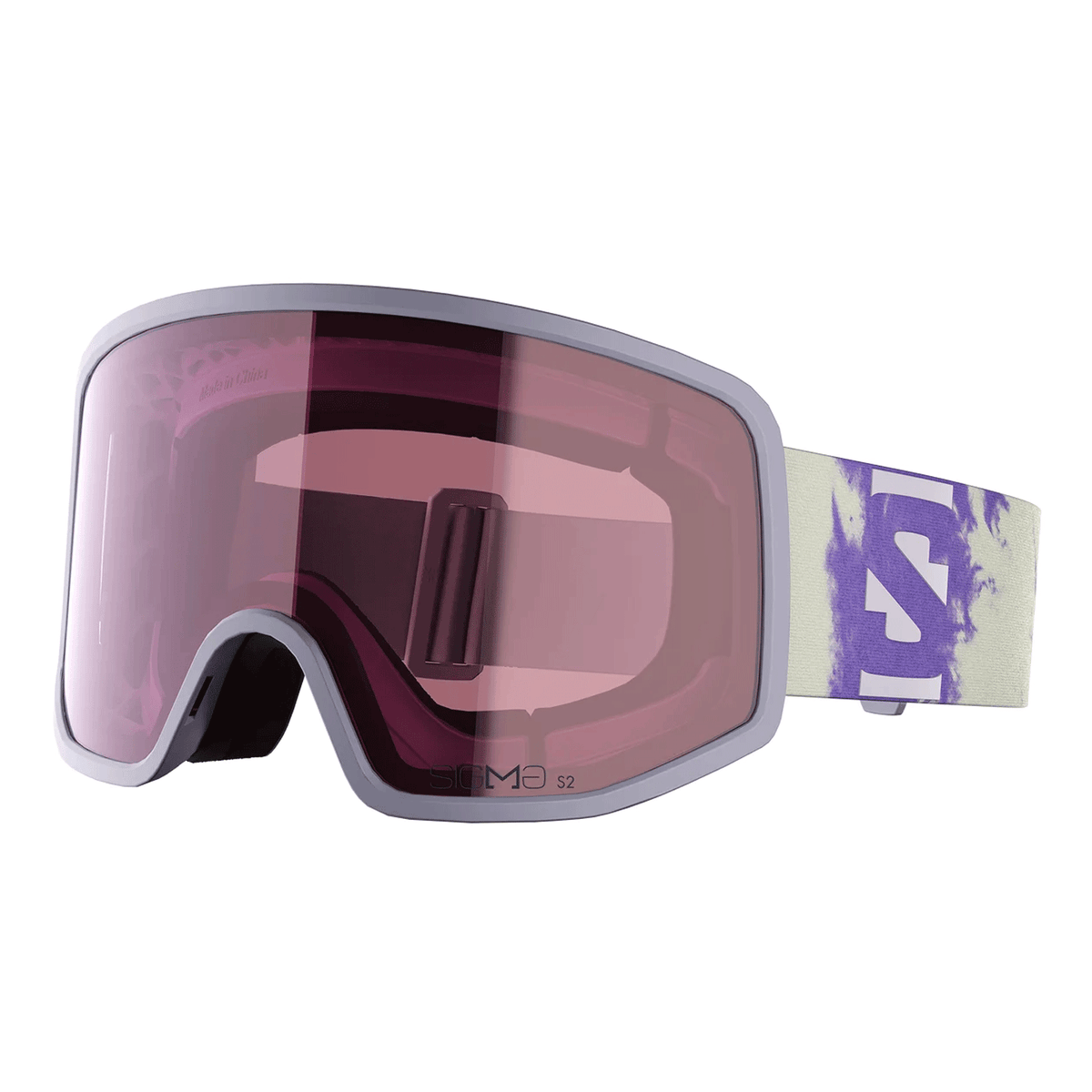 Salomon Sentry Pro S Sigma Goggles Evening Haze/Sigma Silver Pink + Si ...