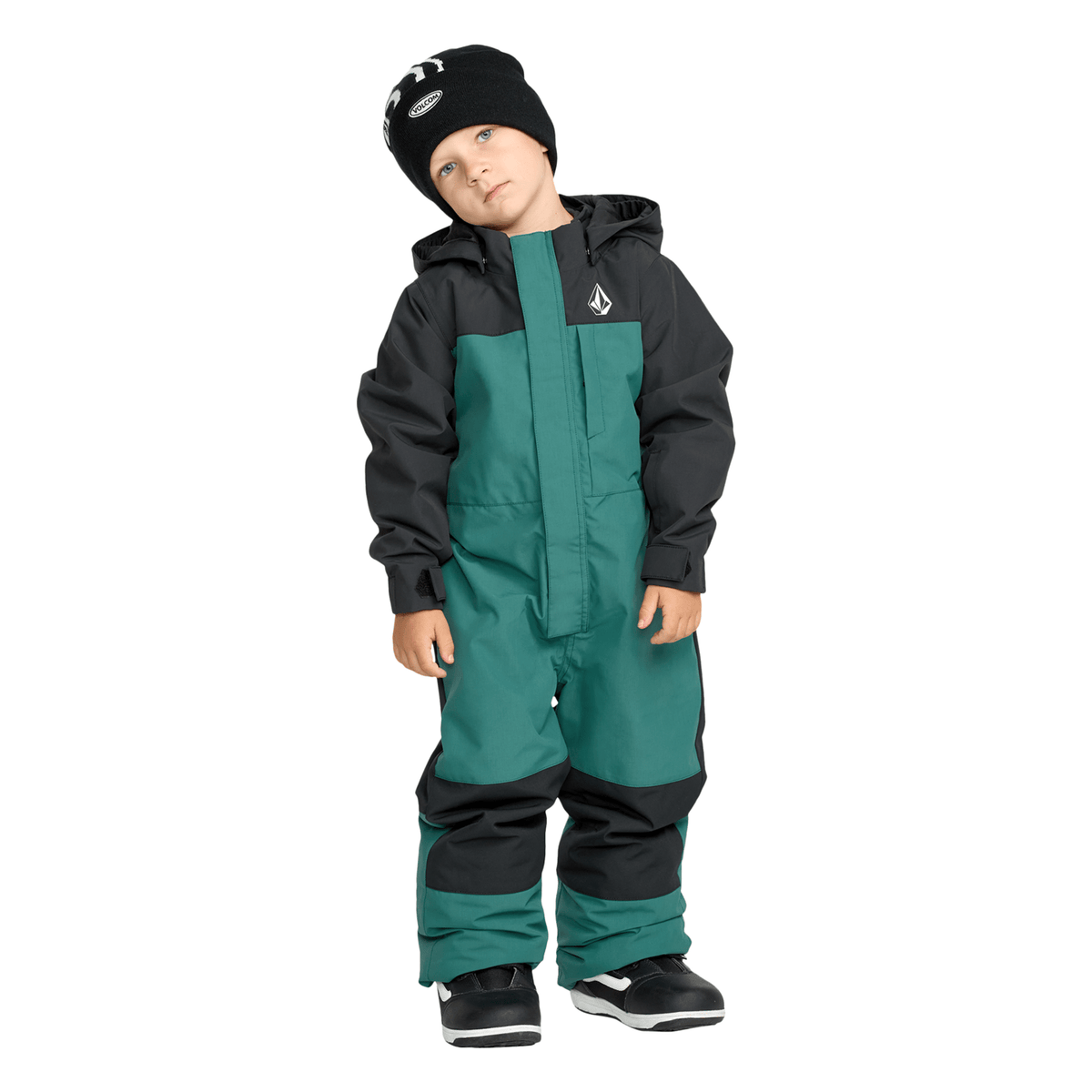 Volcom Kids Little Flurry One Piece 2026 Atlantic Deep - Comor Sports ...