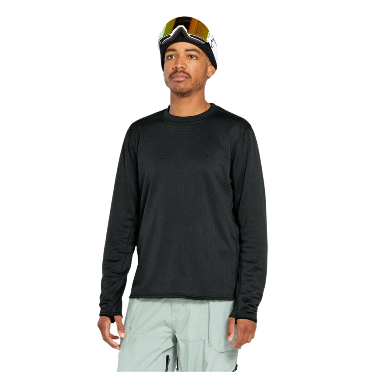 Volcom Men's Gridlock Crew 2025 Black – Comor - Go Play Outside