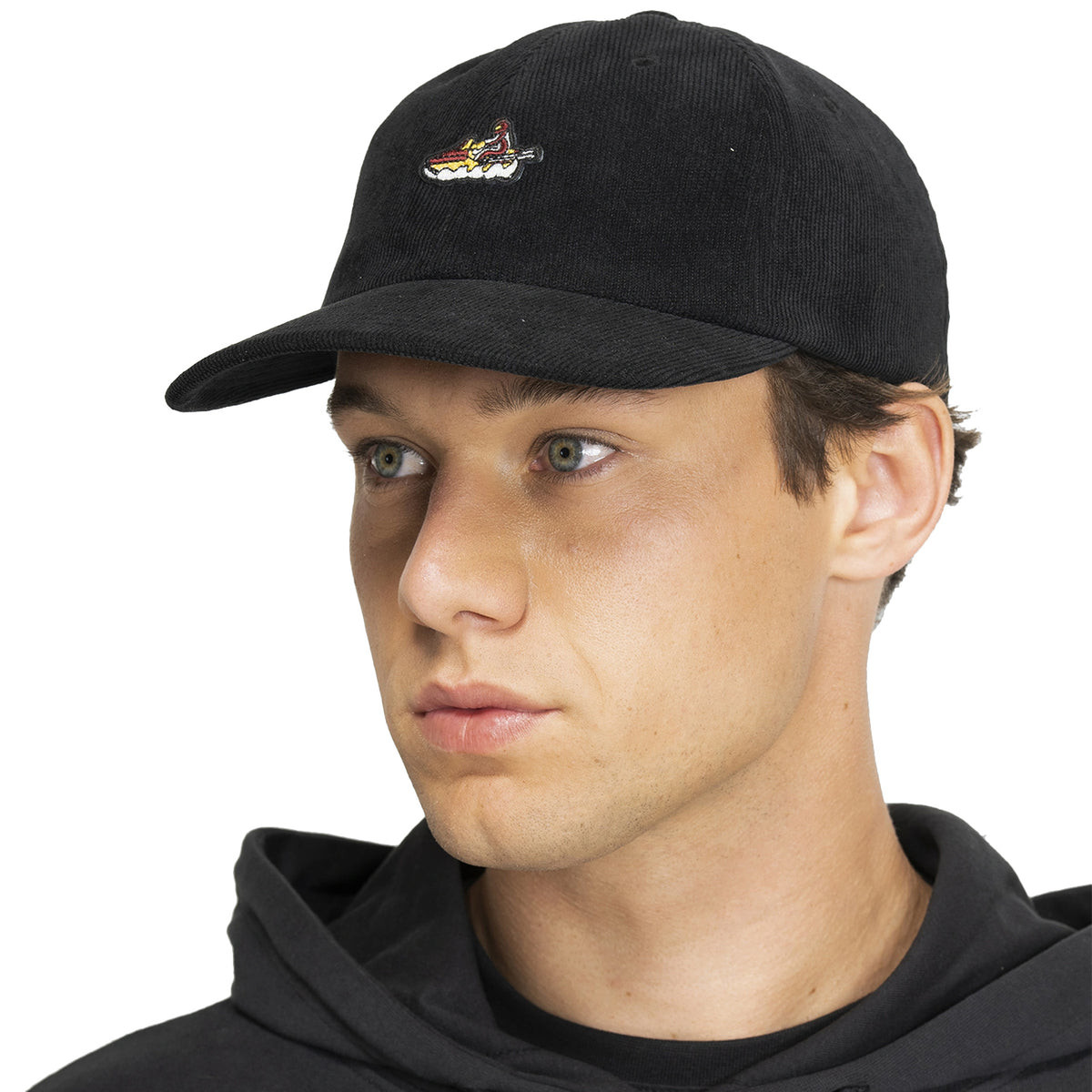 Armada Six Panel Corduroy Hat 2023 Black – Comor - Go Play Outside