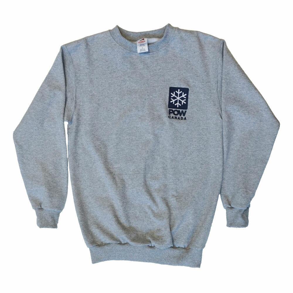 POW Stacked Logo Embroidery Crew - Athletic – Comor - Go Play Outside